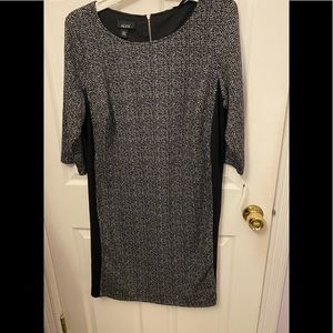 Alyx | Dresses | Black And White Graphic Wtw Dress | Poshmark